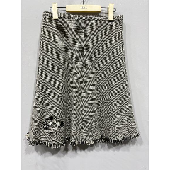 Hello Kitty | Skirts | Vintage Y2k Hello Kitty Sanrio Flare Midi Skirt ...